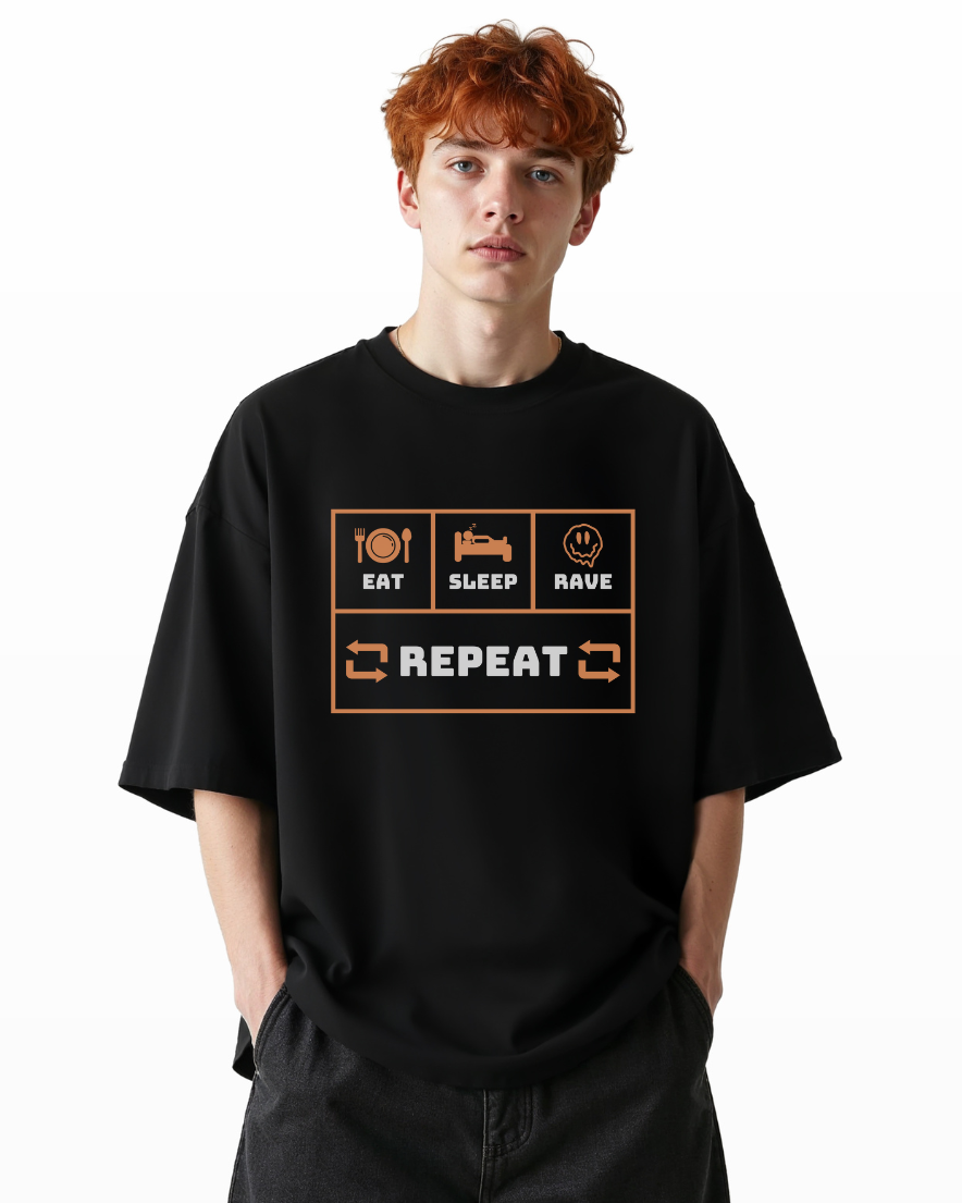 eat sleep rave repeat sample