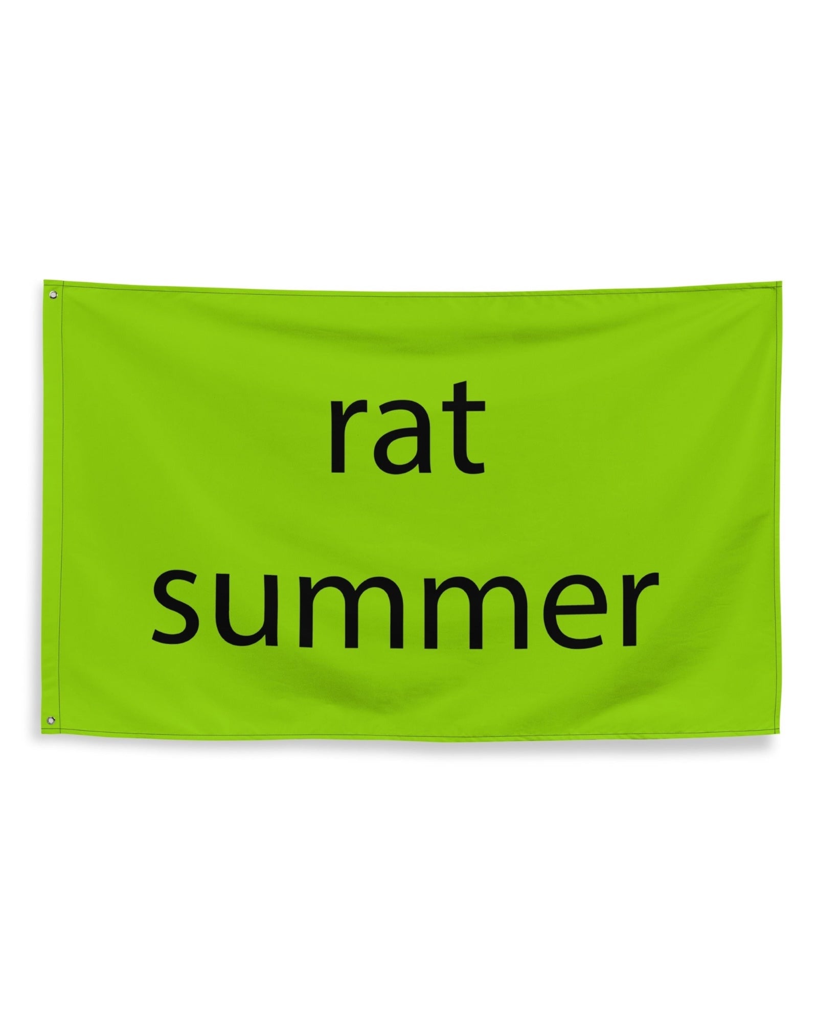 Rat Summer Flag | Rave Brat Summer | Rave Totem | Festival Flag