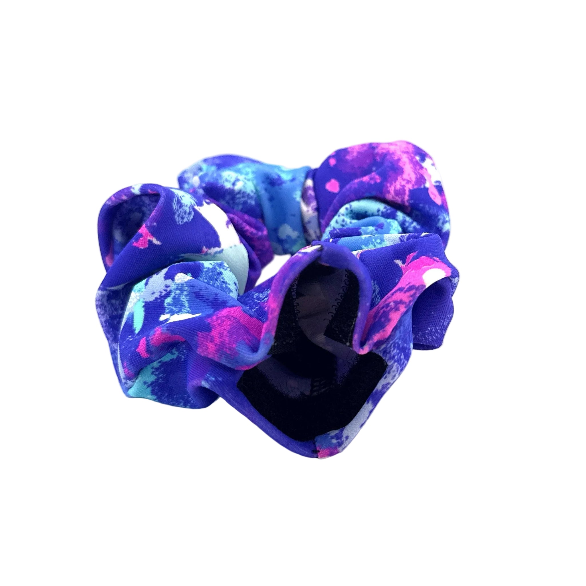 Purple Haze Stashie | Purple & Blue Rave Scrunchie