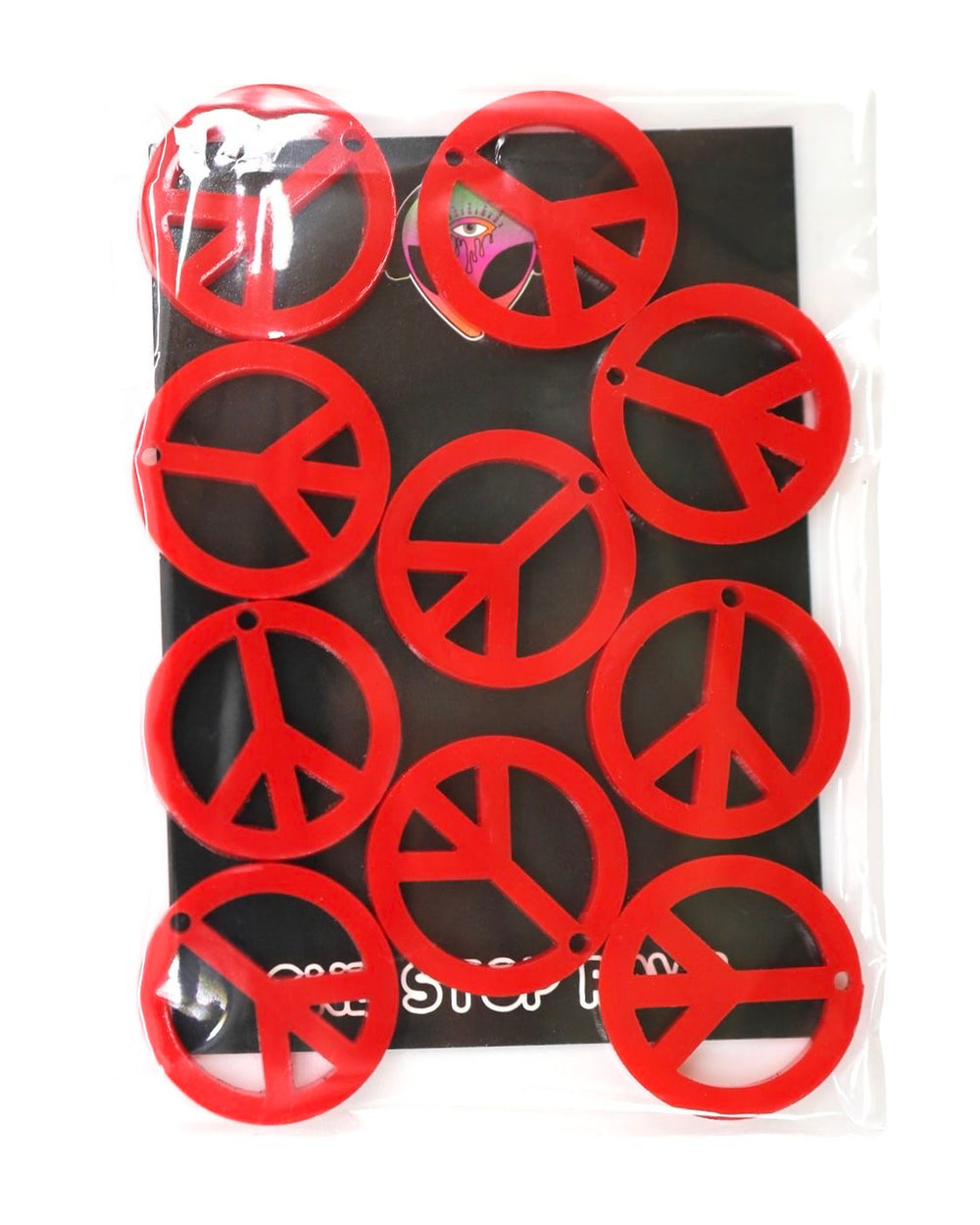 Peace Sign Charm - Kandi Bracelet Charms | Kandi Supplies