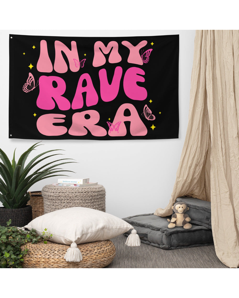 Rave Flag Collection | Festival Flags | Festival Totem | One Stop Rave