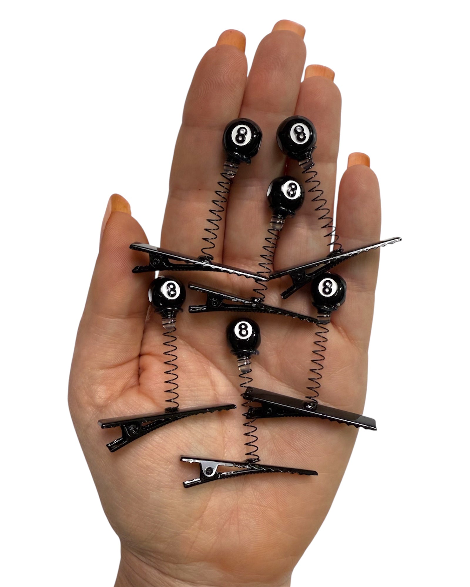 Eight Ball Sprout Clips 6-PC Set | Rave Trinkets | Sprouts For Raves