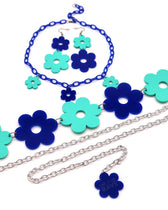 Flower Power Earrings: Vibrant Acrylic Floral Statement Jewelry