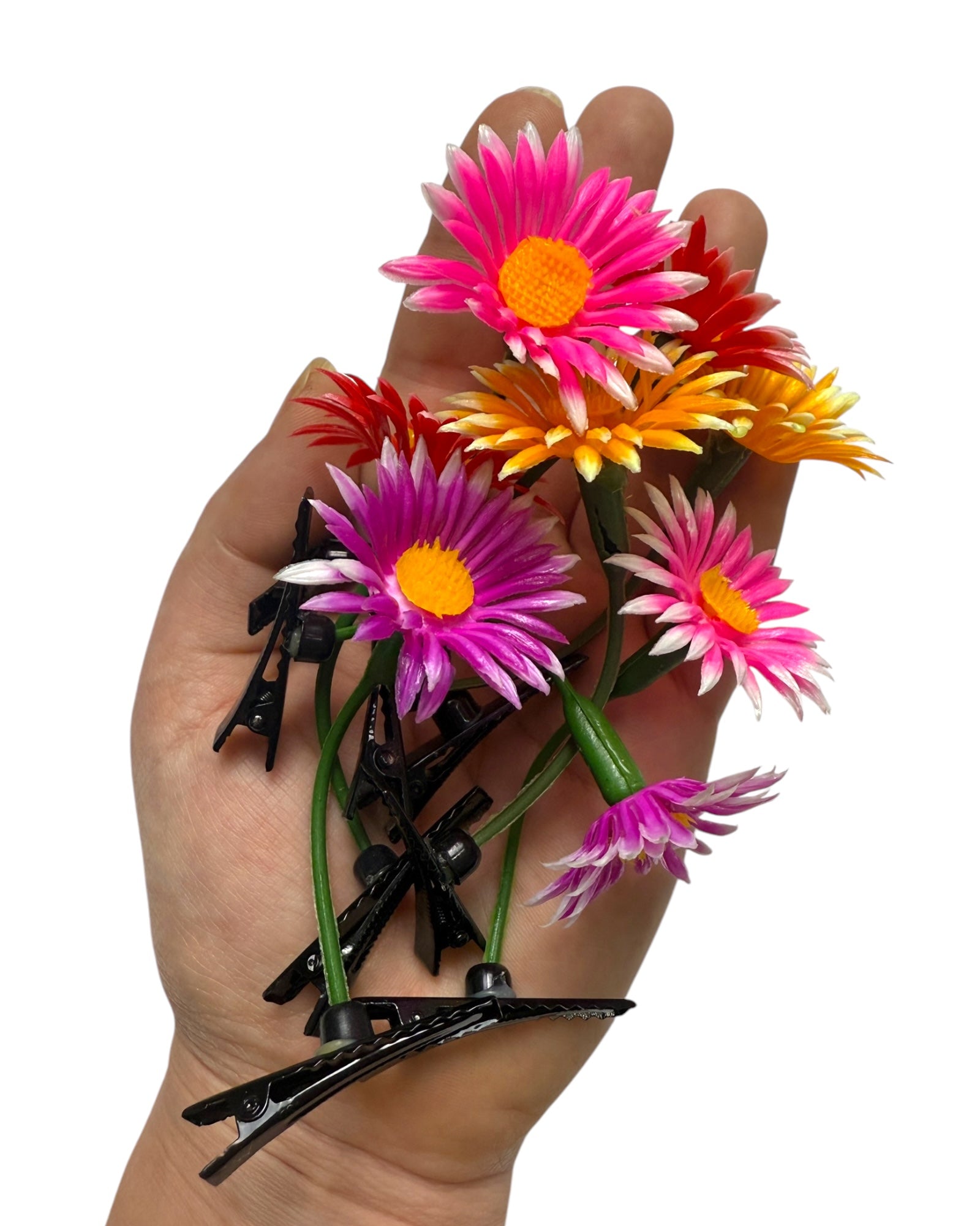 Daisy Sprout Clips 8-PC Set | Rave Trinkets | Sprouts For Raves