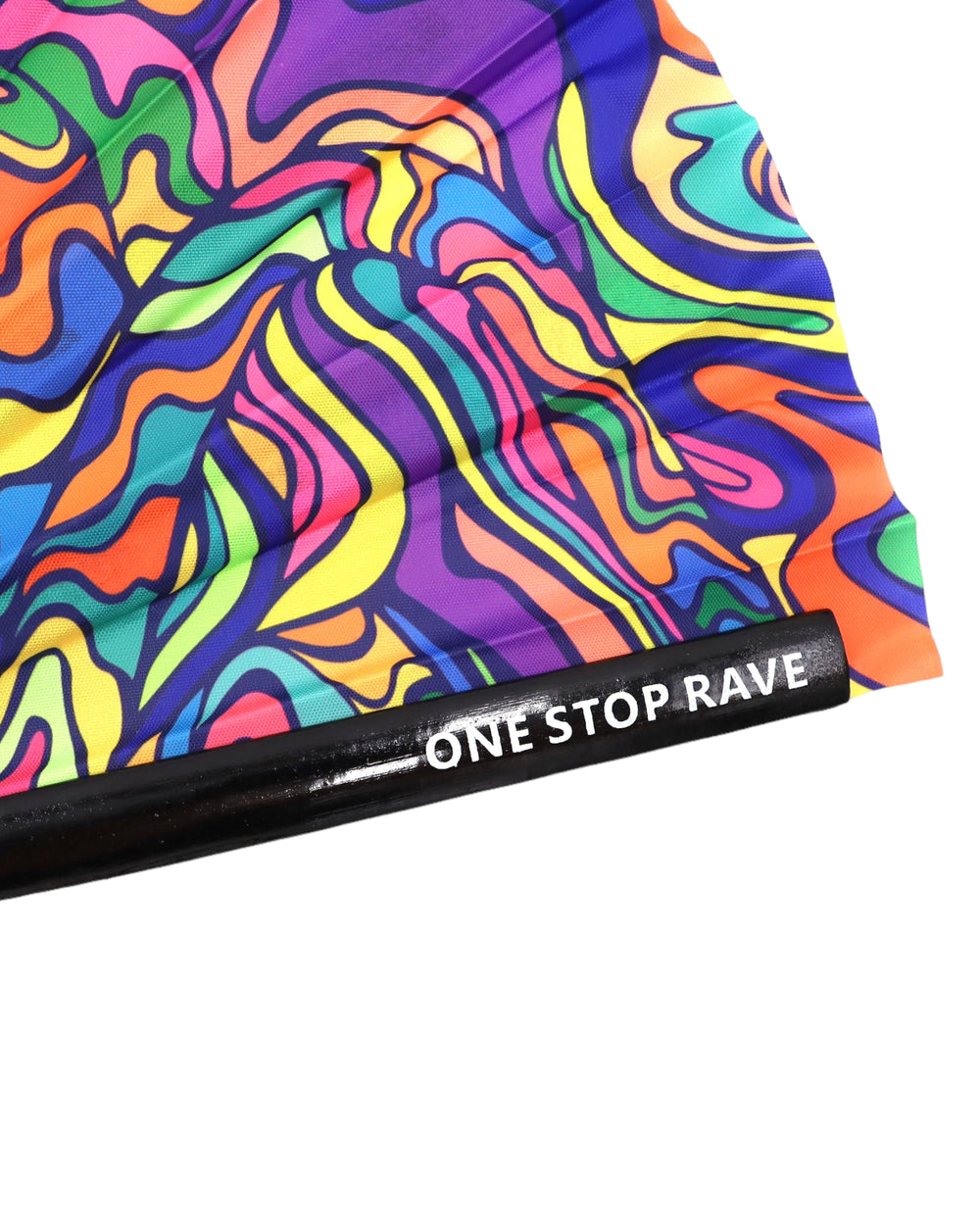 Kaleidoscope Hand Fan | Festival Hand Fan - Rave Hand Fan