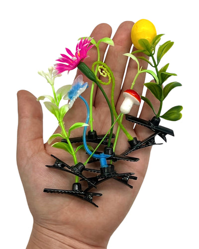 Assorted Sprout Clips 8-PC Set | Rave Trinkets | Sprouts For Raves