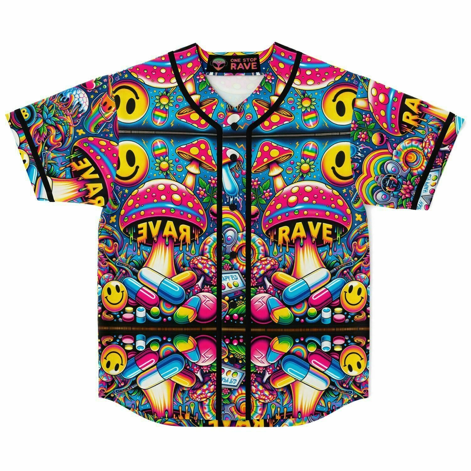 Jedi Flip Jersey - Rave Jersey - Festival Jersey - Rave Outfit