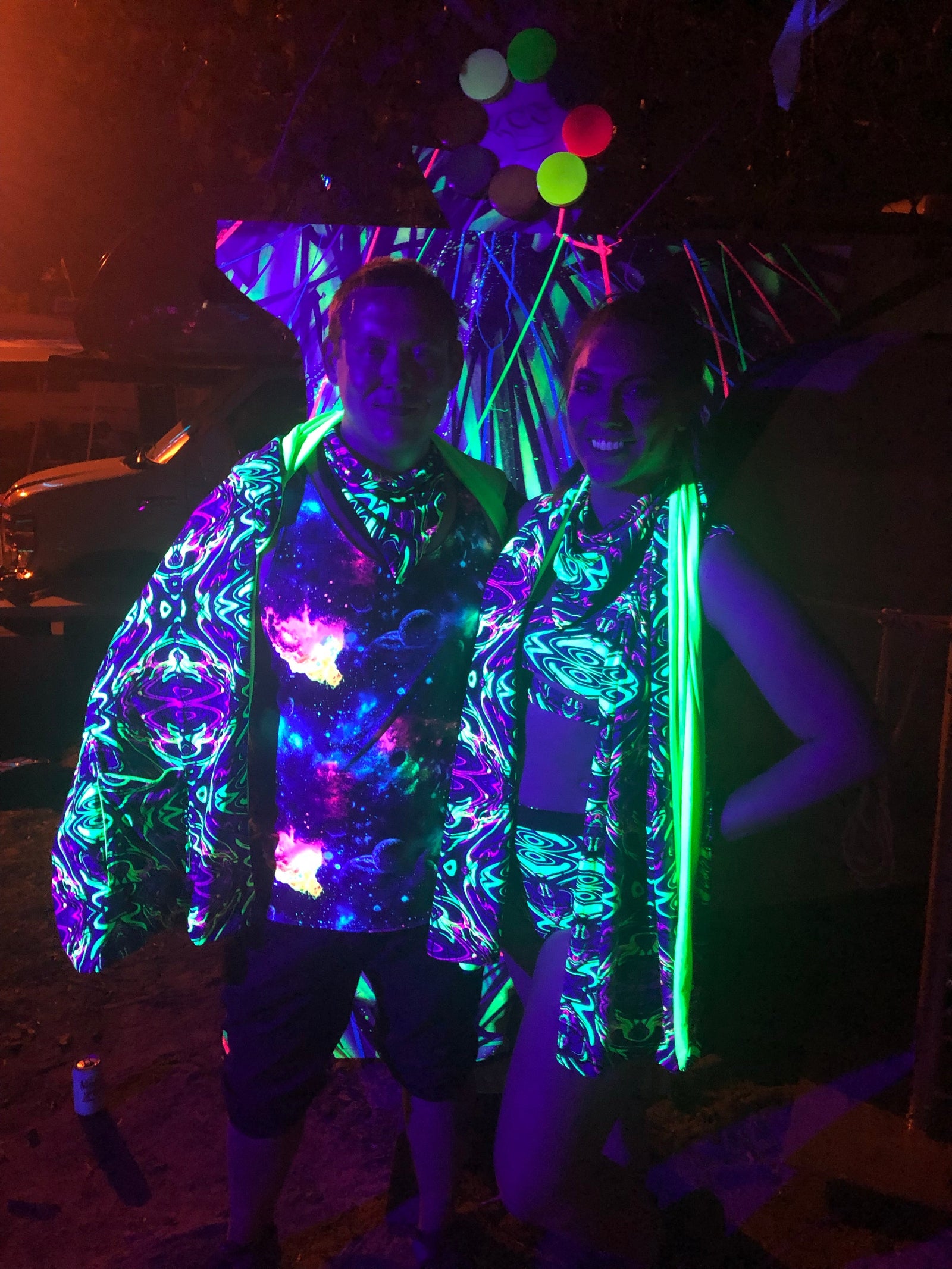 Vibrant Rave Pashminas & Scarves | Festival Pashminas & Scarves | One ...