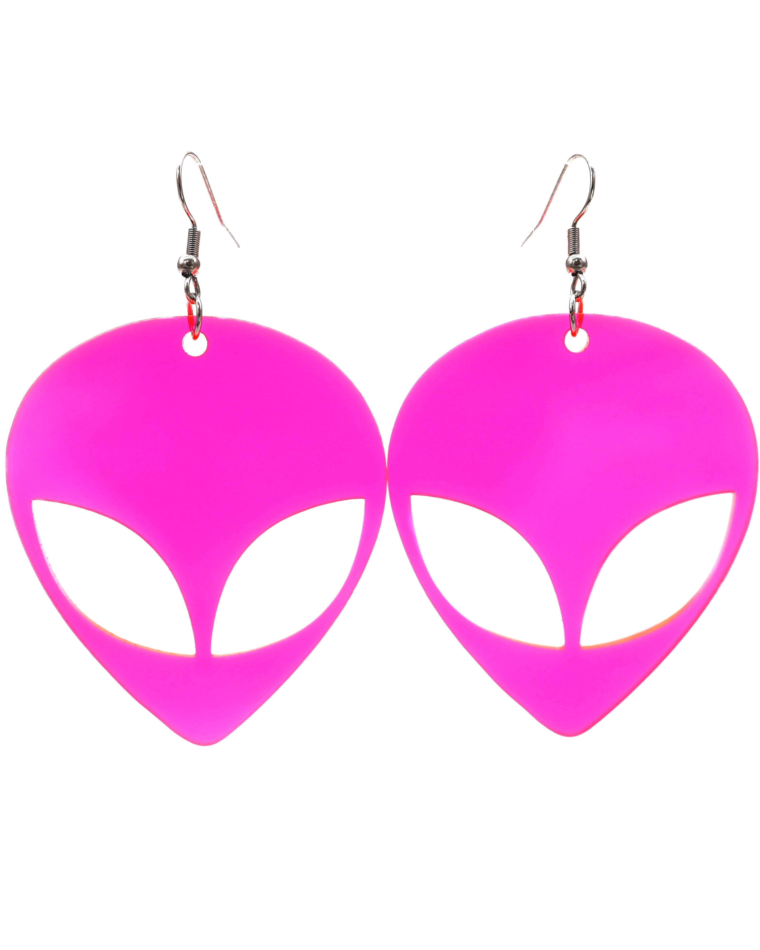 Alien Head Earrings