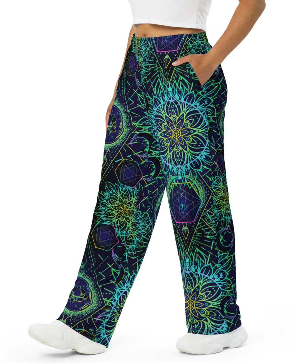 Tranquility Luxe Wide Leg Pants | Rave & Festival Pants | Ravewear