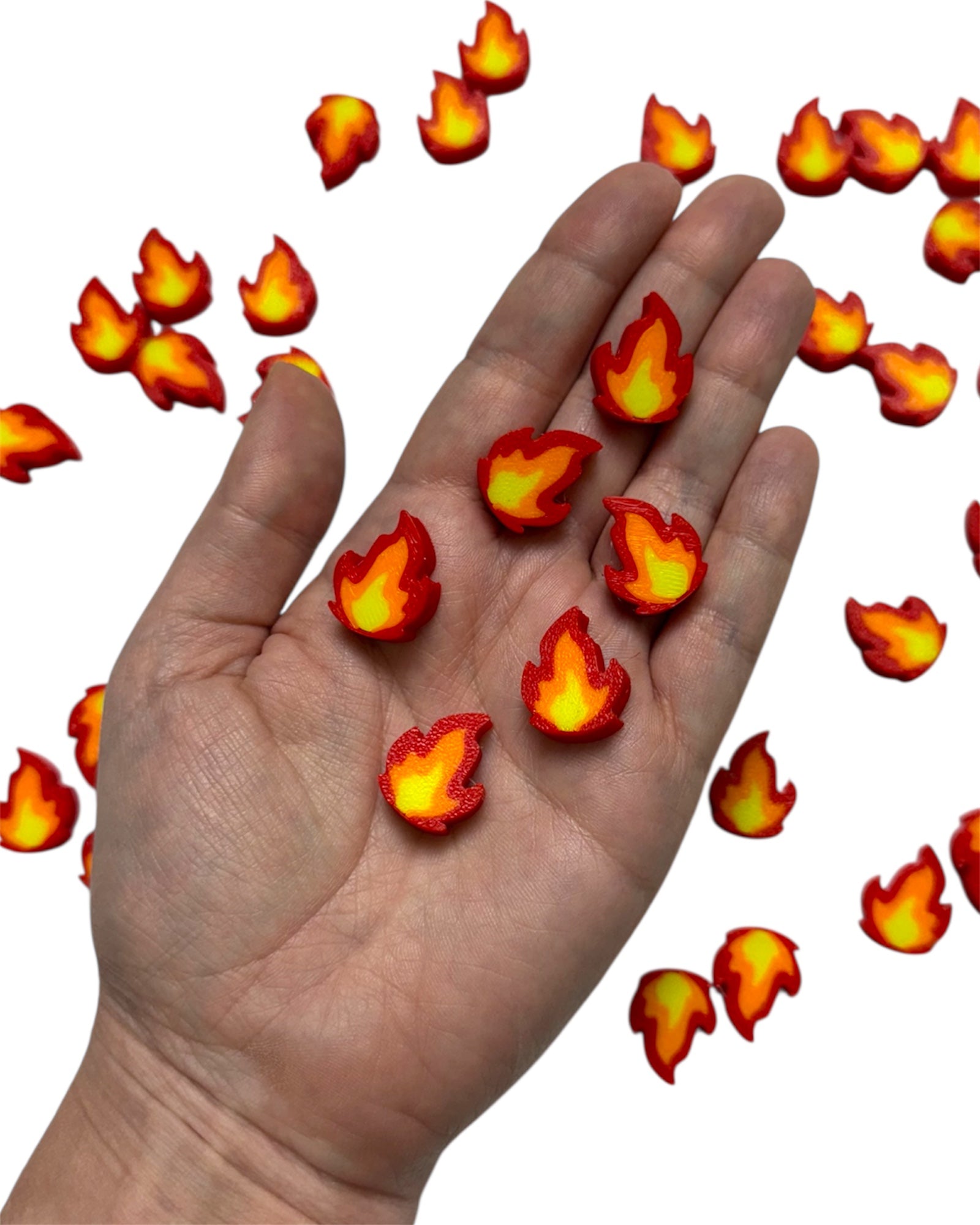 Fire Kandi Rave Beads | Friendship Bracelet | Kandi Beads