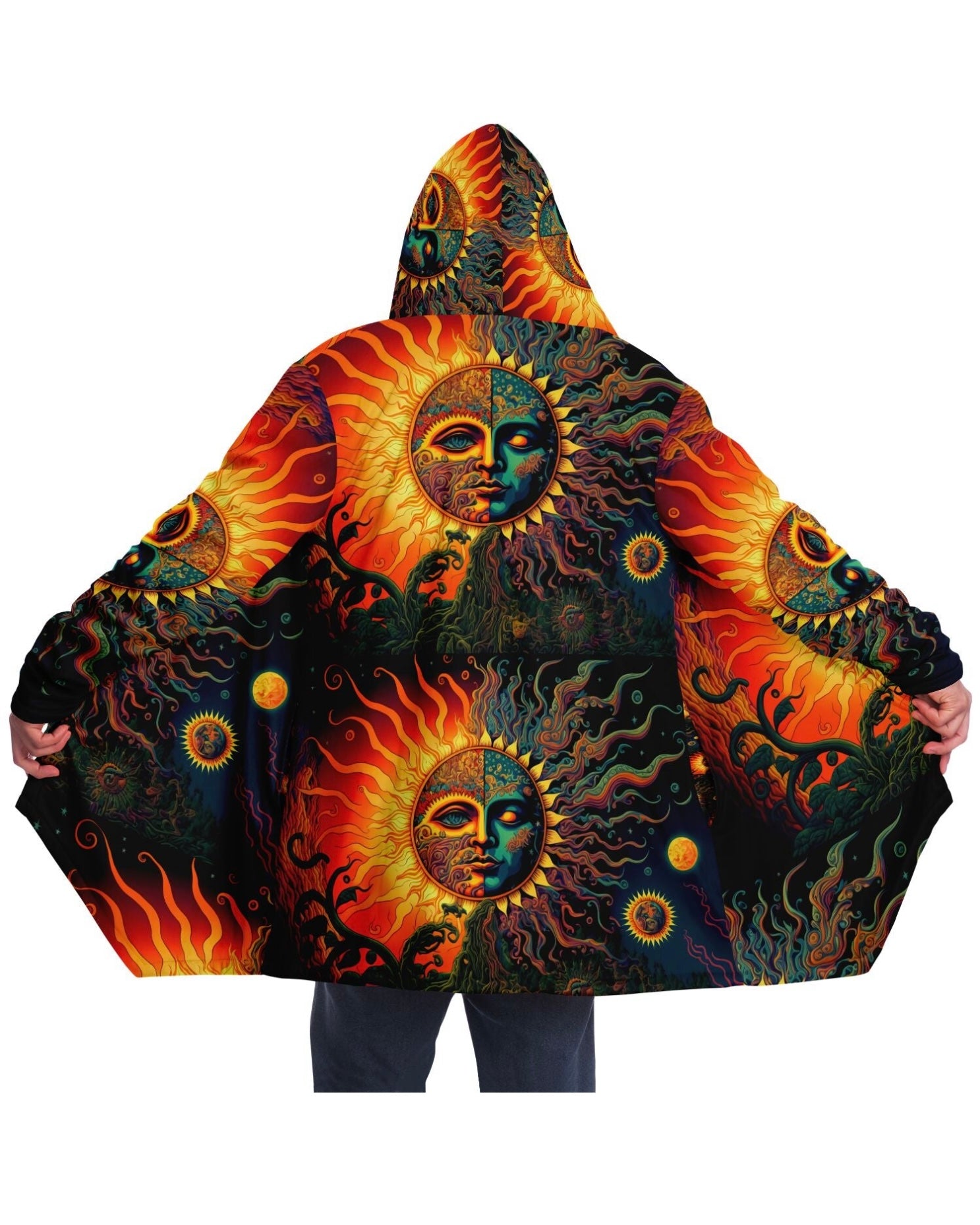 Apollo Festival Cloak XS-4XL | Hooded Rave Cloak | OSR