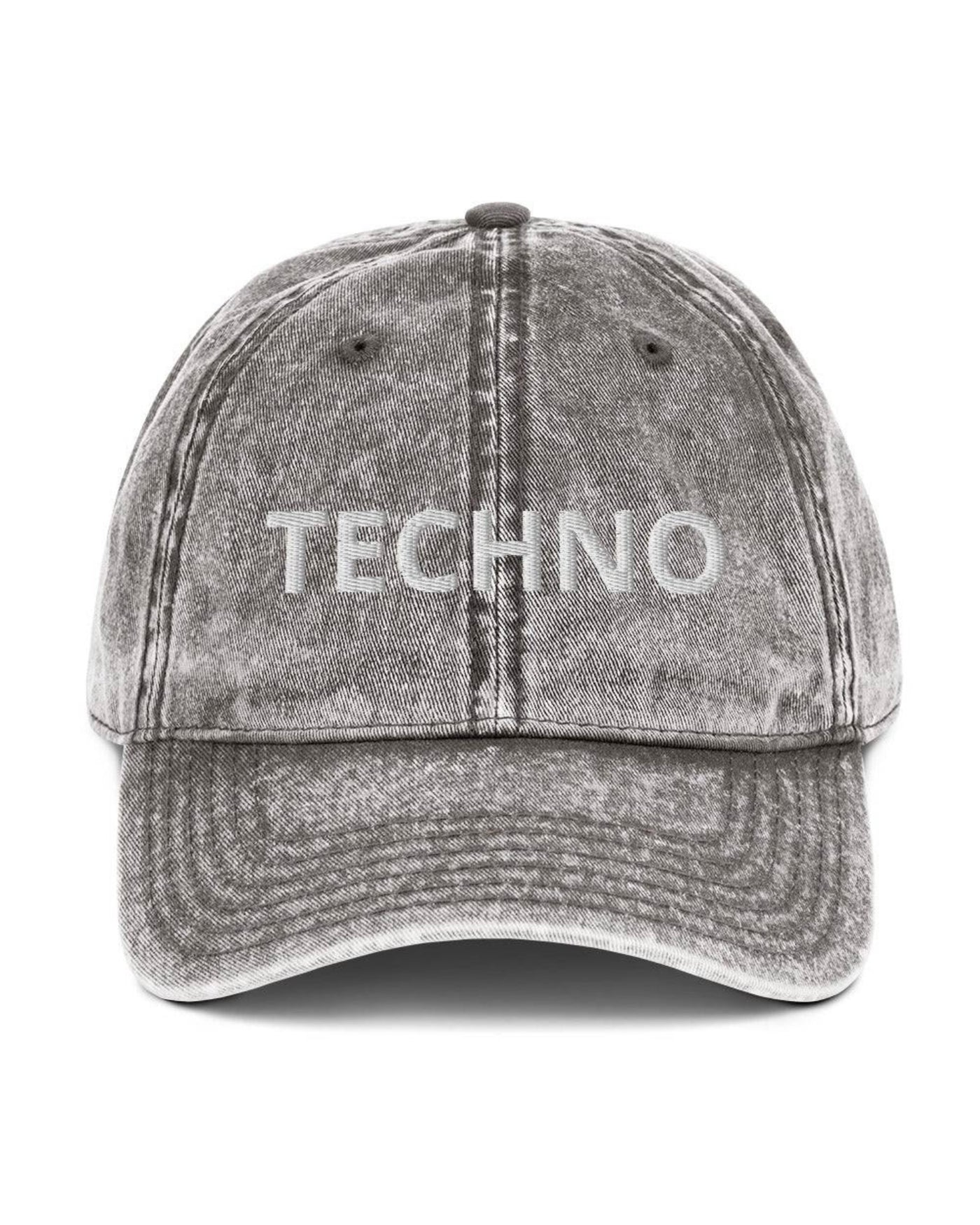 Vintage Techno Hat | Techno Dad Hat - Festival Hat - Rave Streetwear